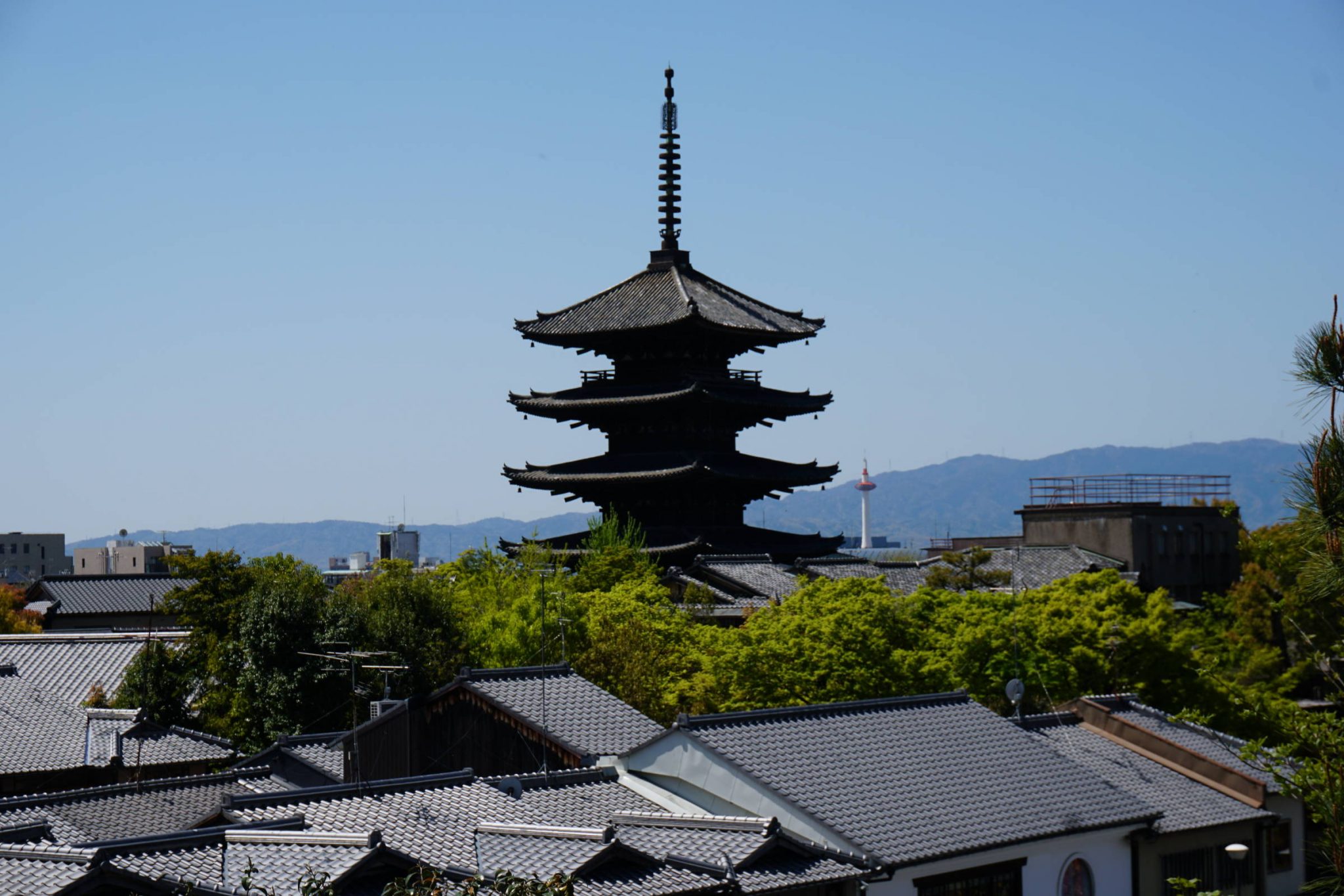 Inside of the Yasaka Tower | Enjoy Kyoto Night & Day